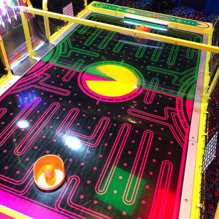 AIR HOCKEY MULTIPUCK SLIMLINE PAC MAN SMASH – Creativetime.gr