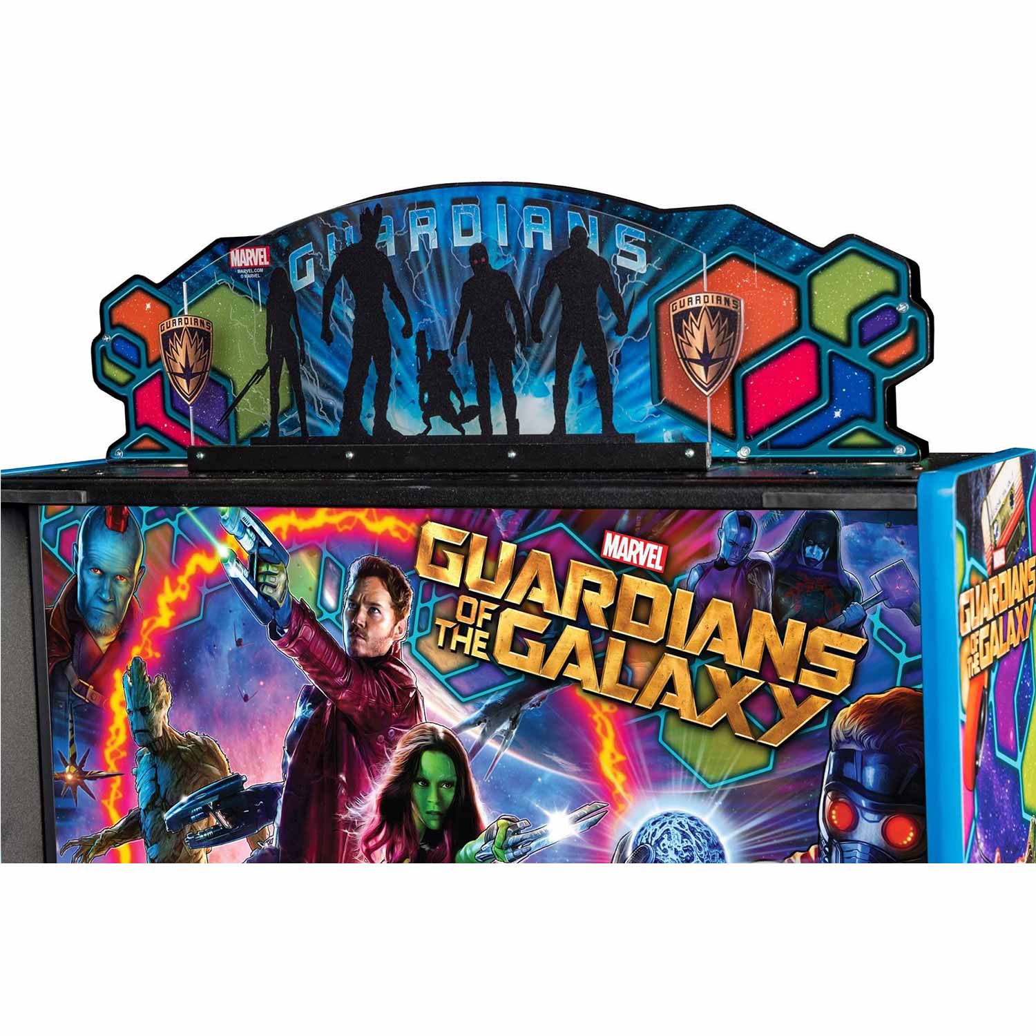 PINBALL MACHINE GUARDIANS OF THE GALAXY ORIGINAL ACCESSORIES ...
