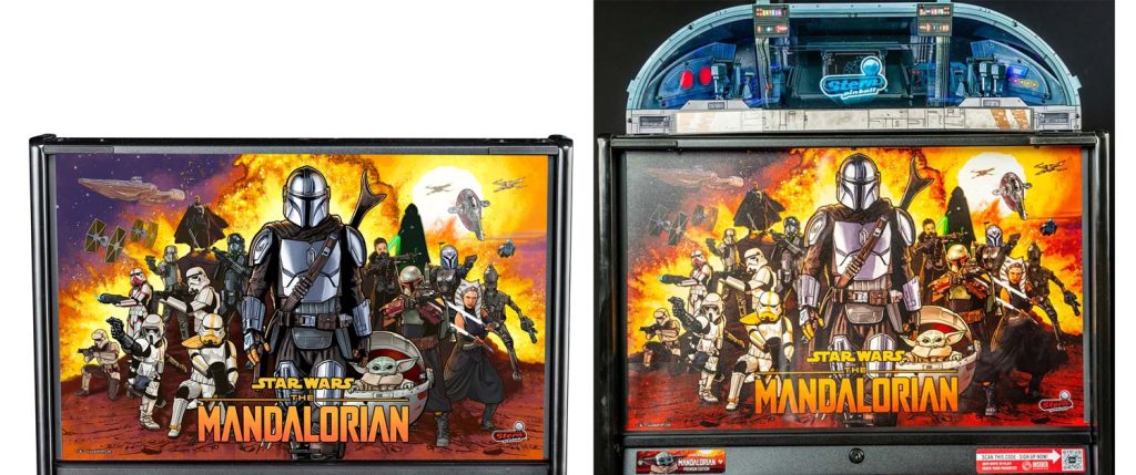PINBALL MACHINE STAR WARS MANDALORIAN ORIGINAL ACCESSORIES ...